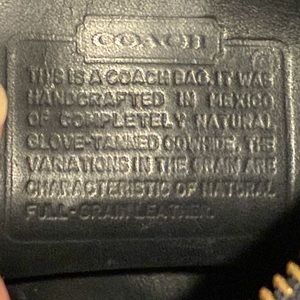 Coach | Bags | Vintage Coach Leather Purse Bag Flap Zip Closure | Poshmark